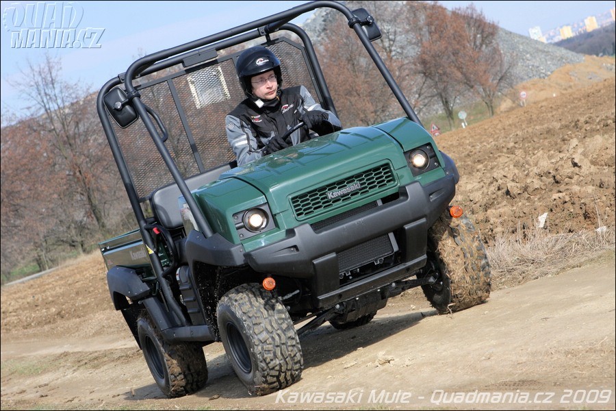 Kawasaki Mule 4010 Diesel MX trať | články Quadmania.cz