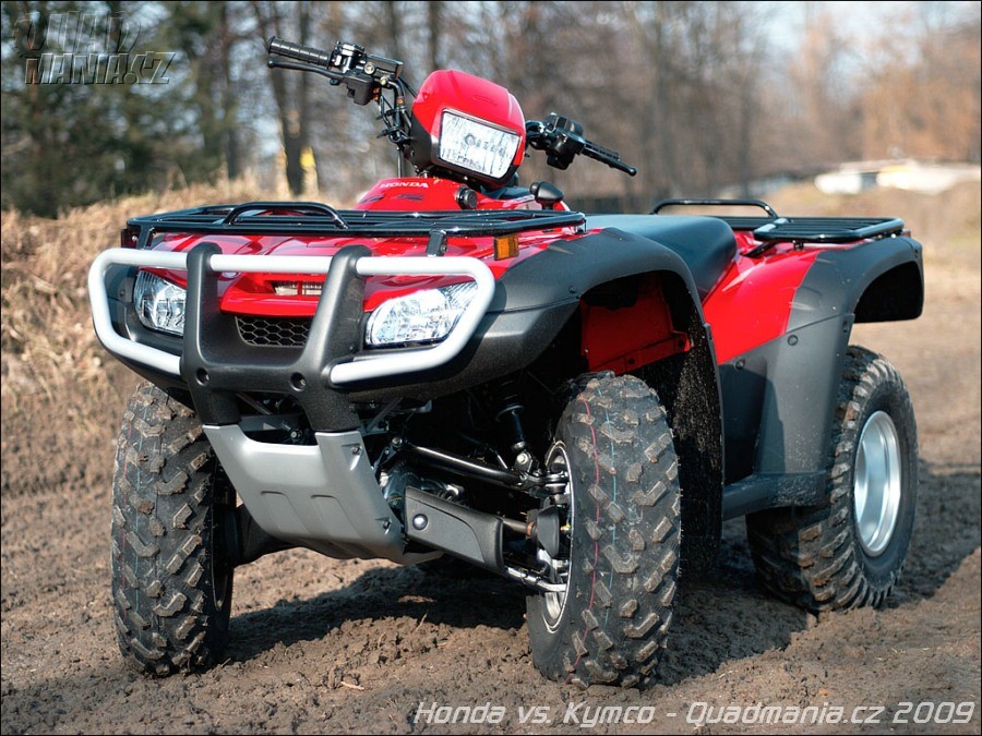 Honda TRX 500 Foreman vs. Kymco MXU 500 | články Quadmania.cz