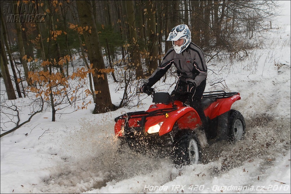 Honda TRX 420FA | články Quadmania.cz