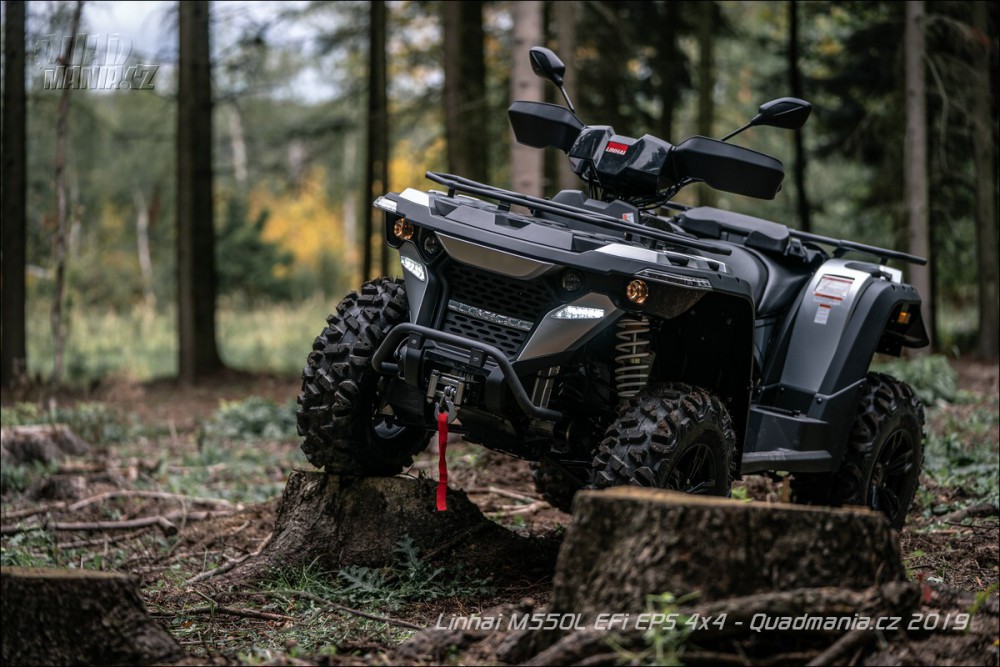 Test Linhai M550L EFi EPS 4x4: Maximum za málo | články Quadmania.cz