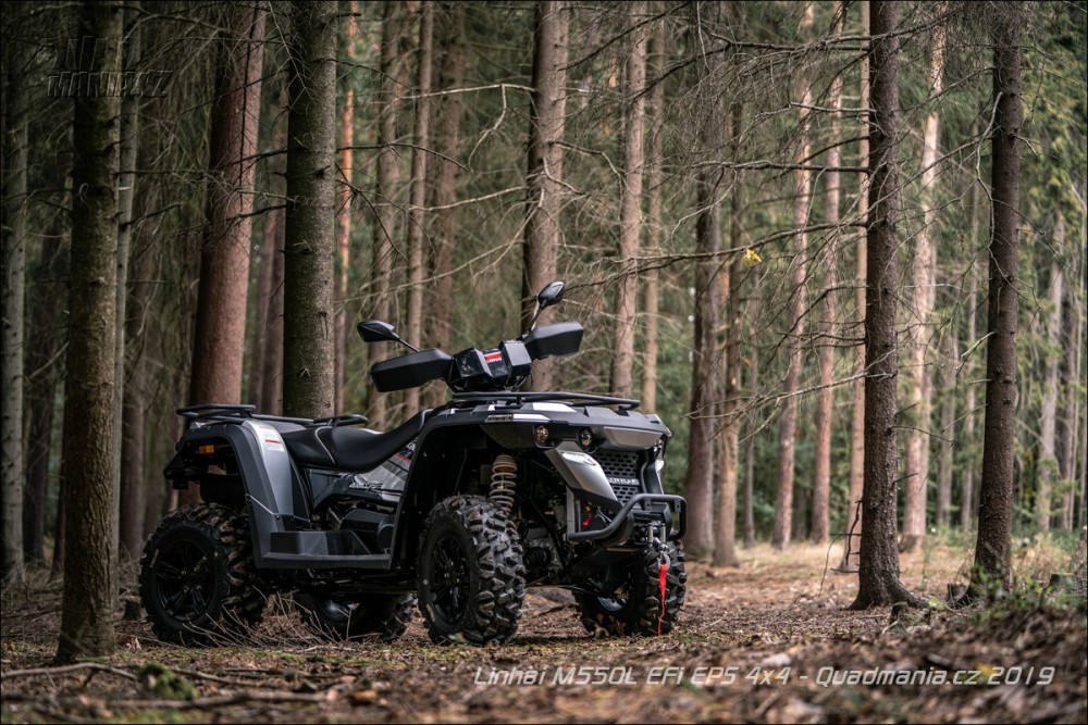 Test Linhai M550L EFi EPS 4x4: Maximum za málo | články Quadmania.cz