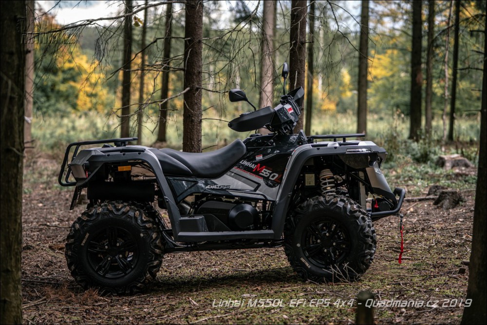 Test Linhai M550L EFi EPS 4x4: Maximum za málo | články Quadmania.cz