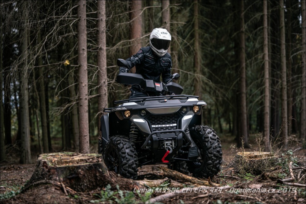Test Linhai M550L EFi EPS 4x4: Maximum za málo | články Quadmania.cz