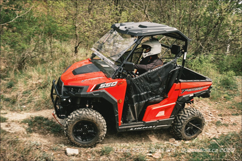 Linhai UTV 550 T-BOSS EPS: Elegantní pracant s volantem | články ...