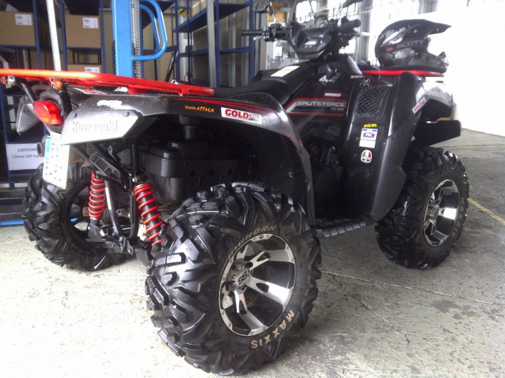 Kawasaki KVF 750 katalog čtyřkolek, quad katalog