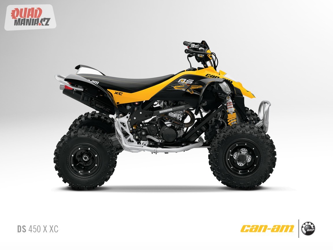 Can-Am DS 450/X katalog čtyřkolek, quad katalog