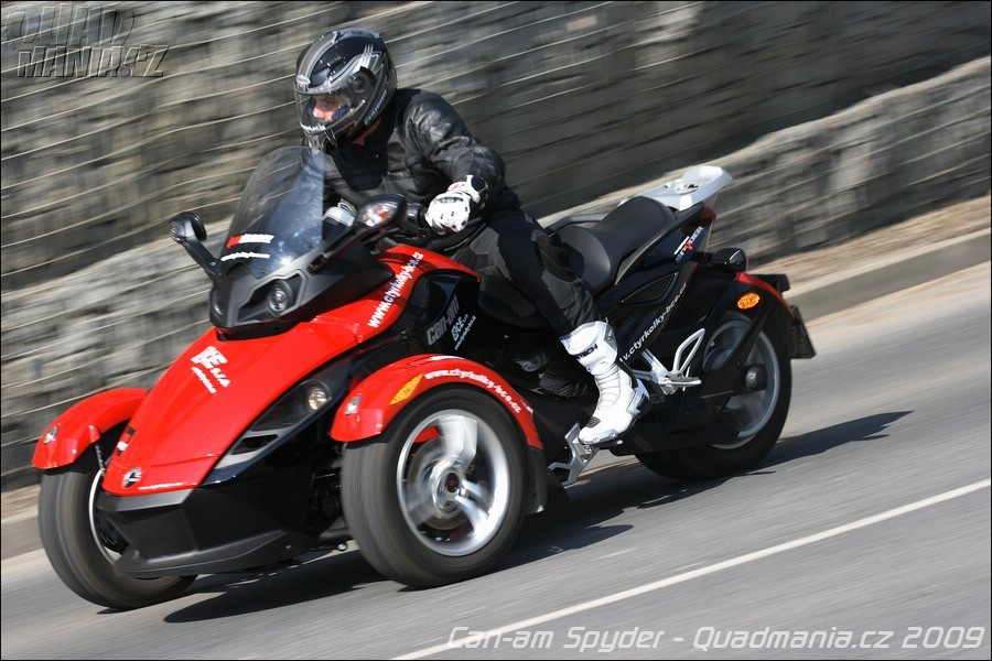 Can-Am Spyder RS katalog čtyřkolek, quad katalog