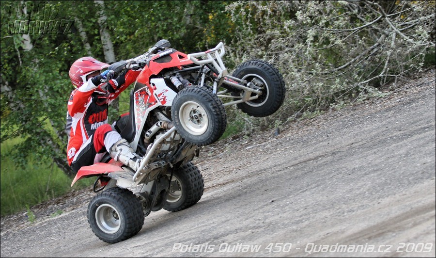 Polaris Outlaw 450/MXR katalog čtyřkolek, quad katalog