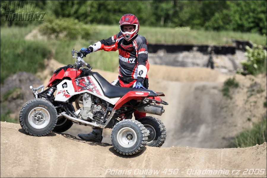 Polaris Outlaw 450/MXR katalog čtyřkolek, quad katalog
