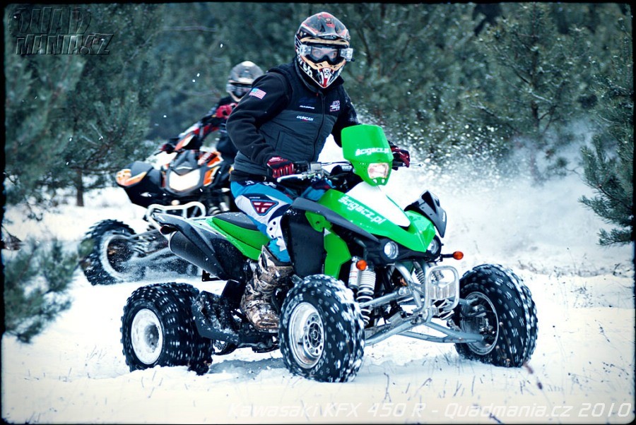 Kawasaki KFX 450 R katalog čtyřkolek, quad katalog