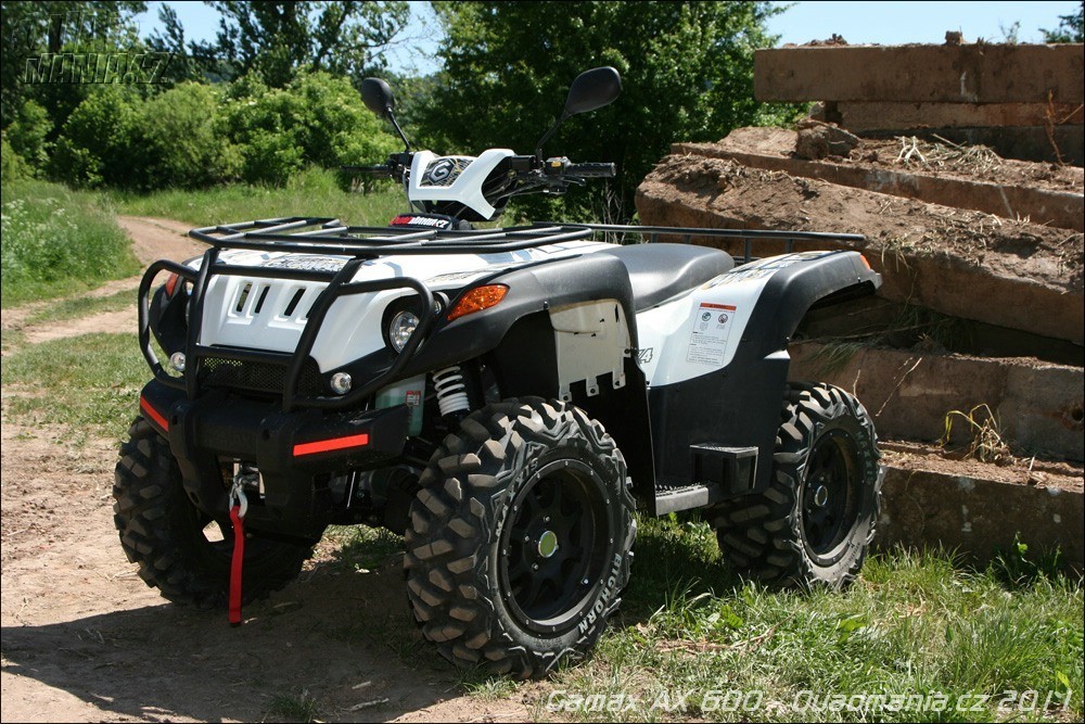 Gamax AX 600 katalog čtyřkolek, quad katalog