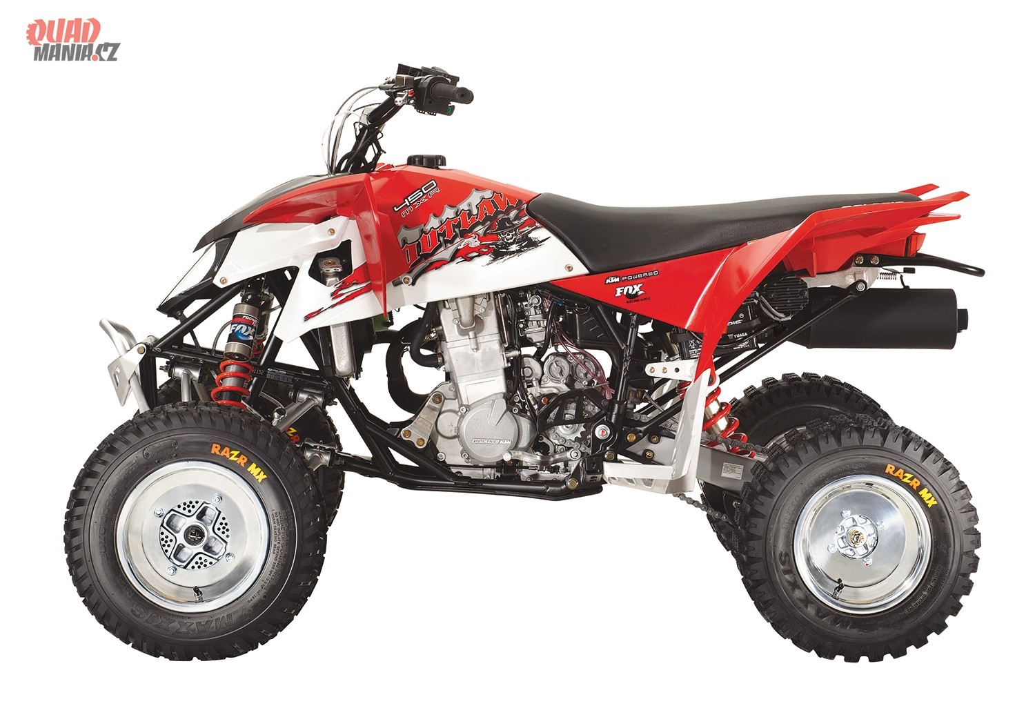Polaris Outlaw 450/MXR katalog čtyřkolek, quad katalog