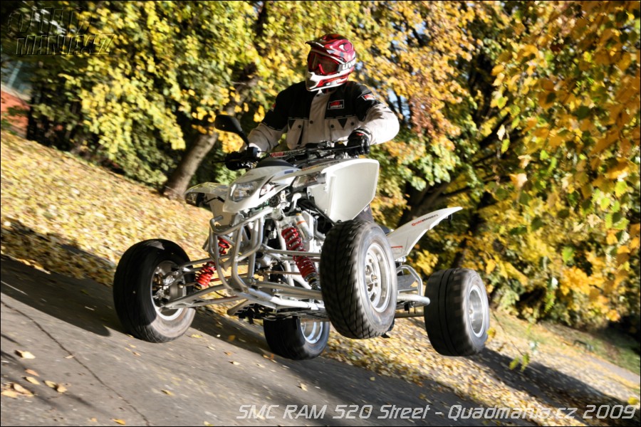 SMC RAM 520 RR Supermoto | články Quadmania.cz