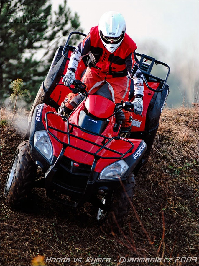 Honda TRX 500 Foreman vs. Kymco MXU 500 Závěr testu, srovnání | články ...