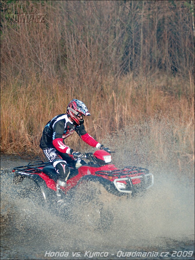 Honda TRX 500 Foreman vs. Kymco MXU 500 | články Quadmania.cz