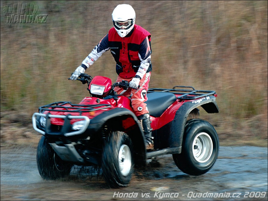 Honda TRX 500 Foreman vs. Kymco MXU 500 | články Quadmania.cz