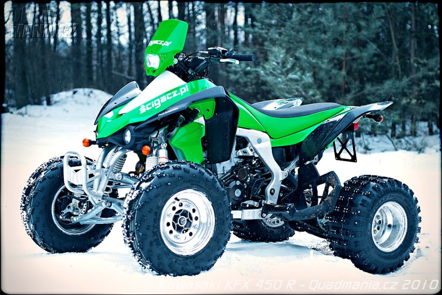 Kawasaki KFX 450R | články Quadmania.cz