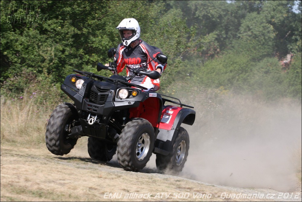 EMU alltrack ATV 500 Vario | články Quadmania.cz