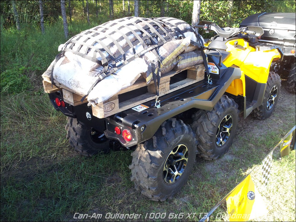 Can-Am Outlander 1000 6x6 XT T3 | články Quadmania.cz
