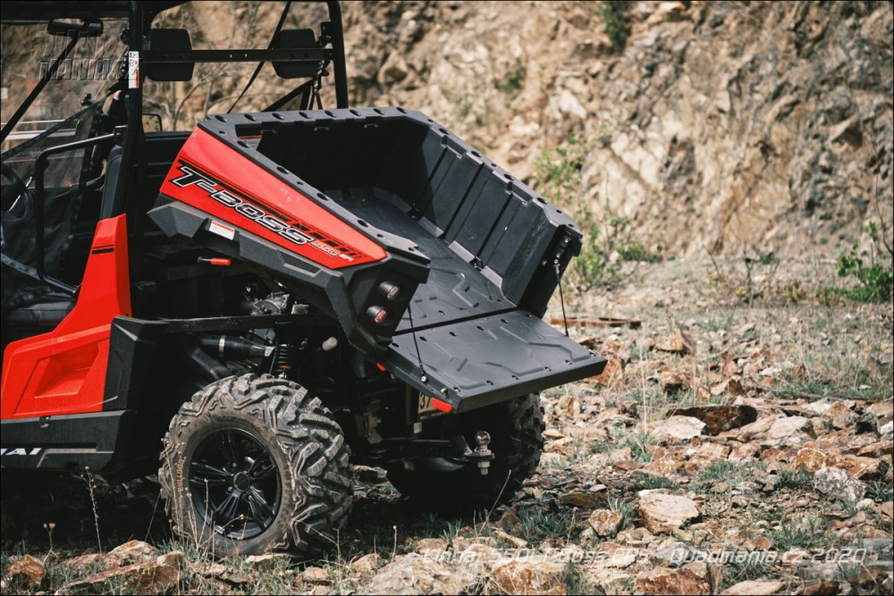 Linhai UTV 550 T-BOSS EPS: Elegantní pracant s volantem | články ...