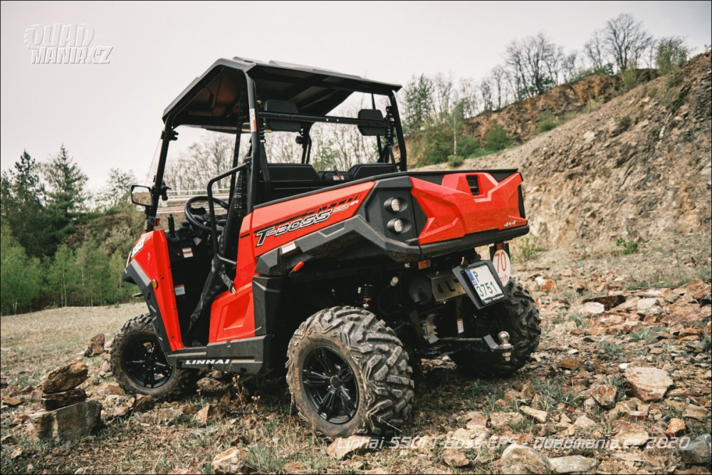 Linhai UTV 550 T-BOSS EPS: Elegantní pracant s volantem | články ...