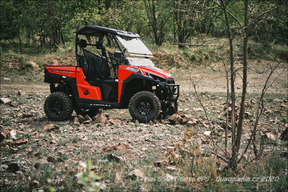Linhai UTV 550 T-BOSS EPS: Elegantní pracant s volantem | články ...