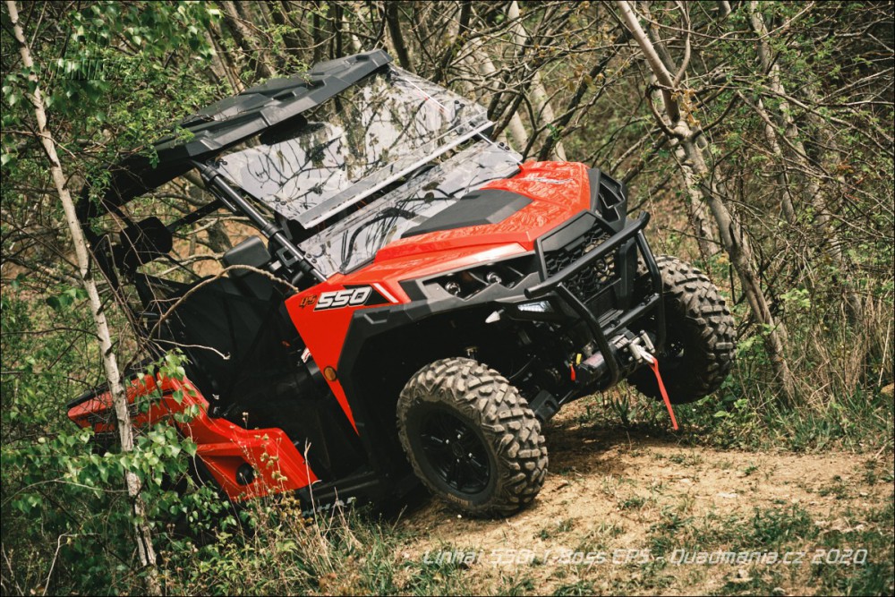 Linhai UTV 550 T-BOSS EPS: Elegantní pracant s volantem | články ...