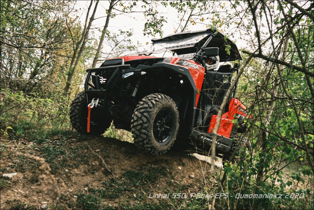 Linhai UTV 550 T-BOSS EPS: Elegantní pracant s volantem | články ...
