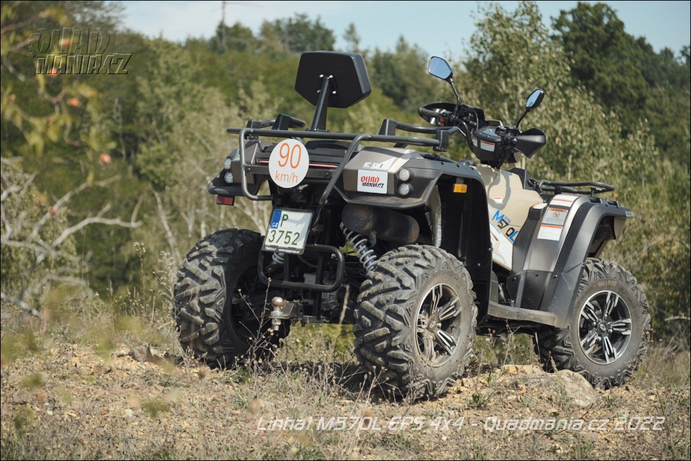 Test Linhai M570L EPS 4x4: Starý známý s novou homologací | články ...