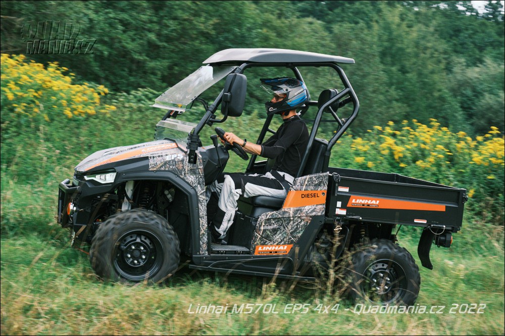 Linhai UTV 1100 Diesel: Traktor s novým zrakem | články Quadmania.cz