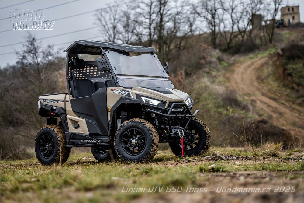 Linhai 650 T-Boss EPS – Evoluce pracanta | články Quadmania.cz